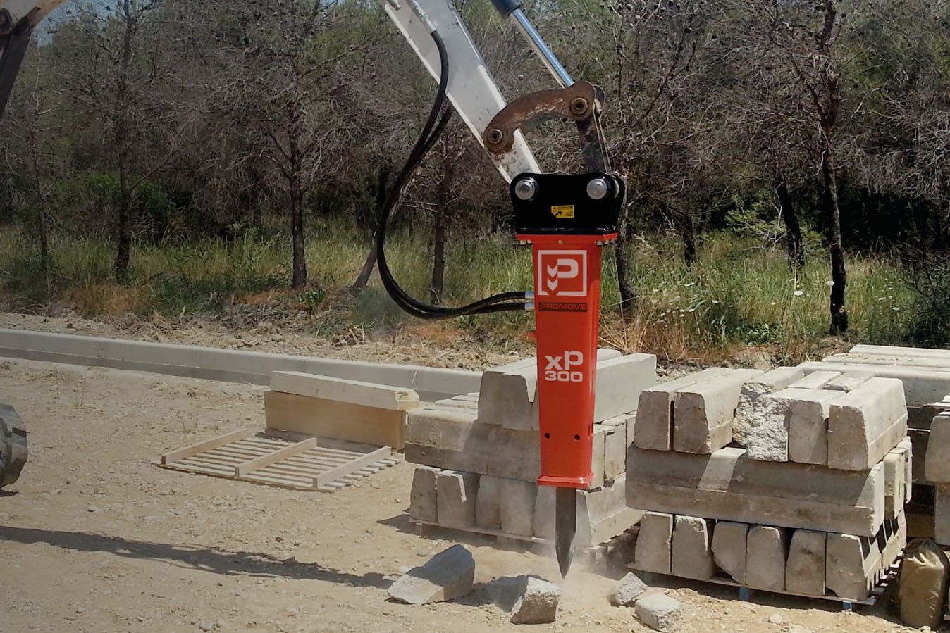 Promove Hydraulic Breaker Range - TDL Equipment